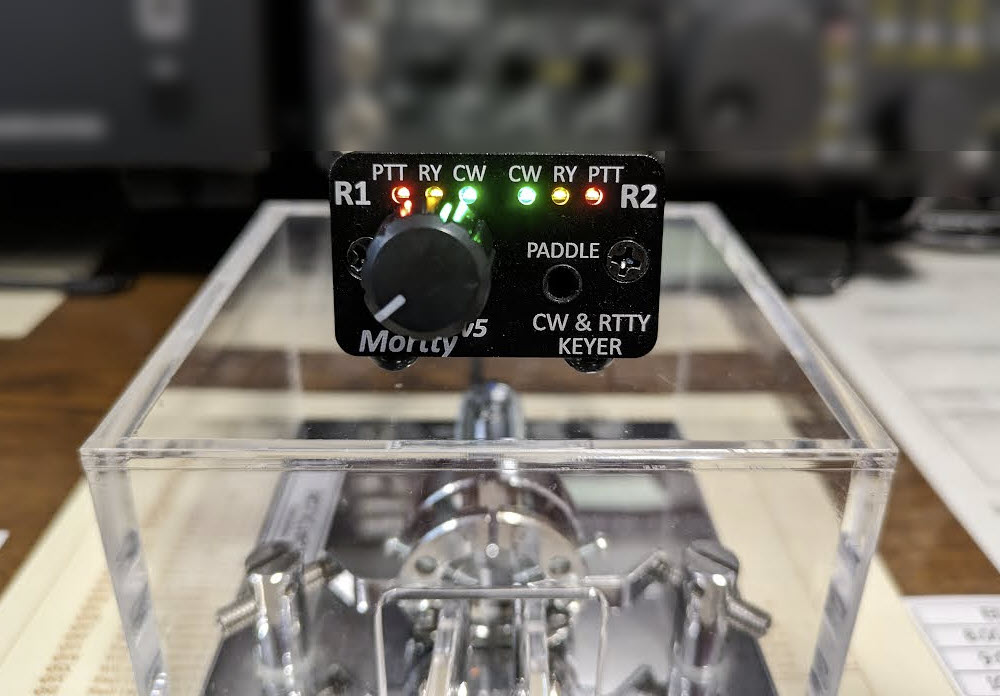 Mortty v5: CW and RTTY Keyer