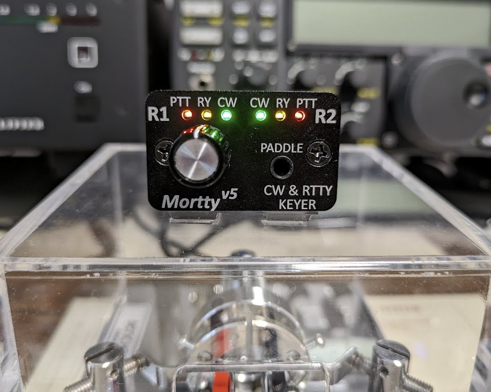 Mortty v5: CW and RTTY Keyer